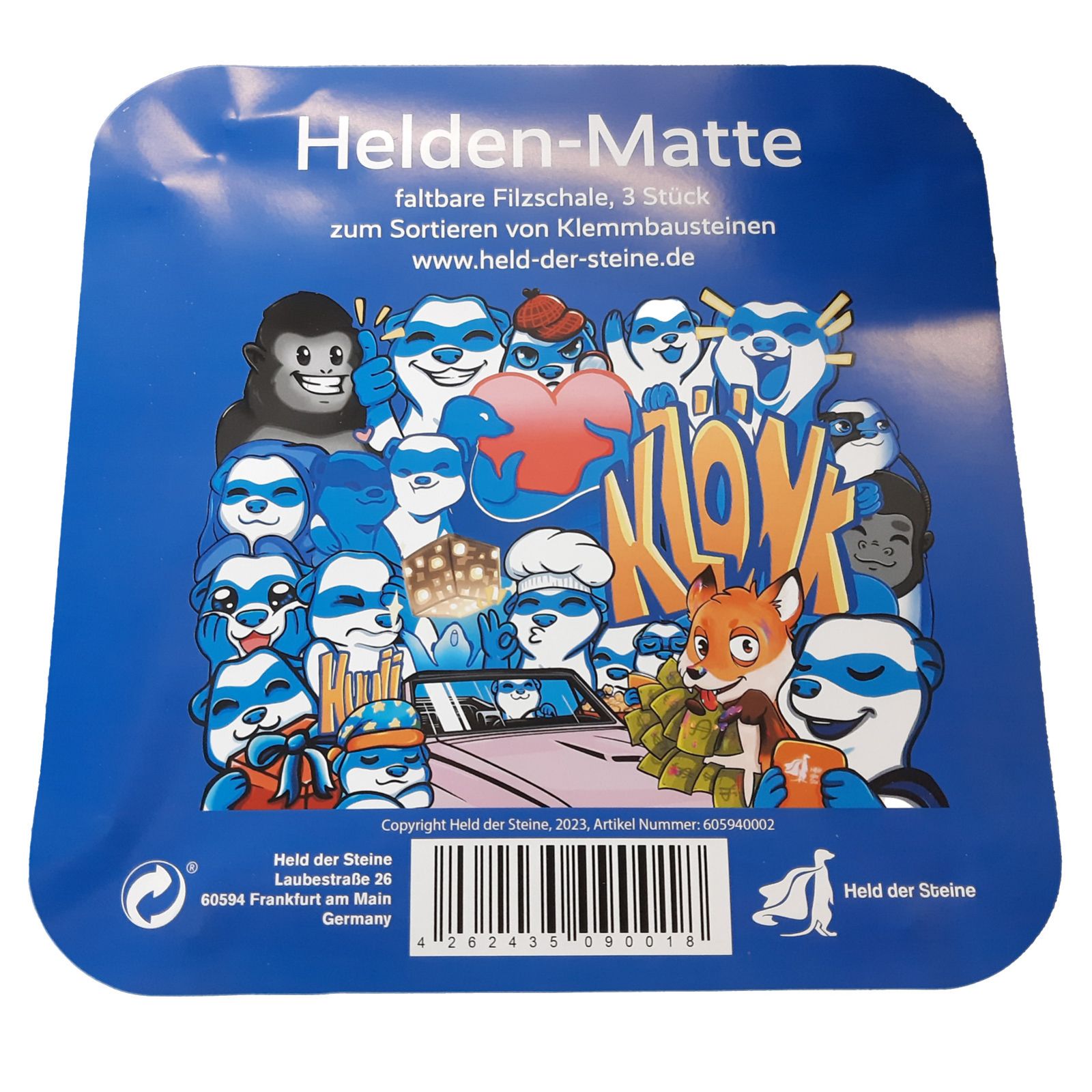 getshirts • Großartiger Merch vom Held der Steine - Helden Matte - versch. Varianten